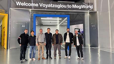 MEGVII welcomed our team in their headquarters in Beijing. - VOYATZOGLOU